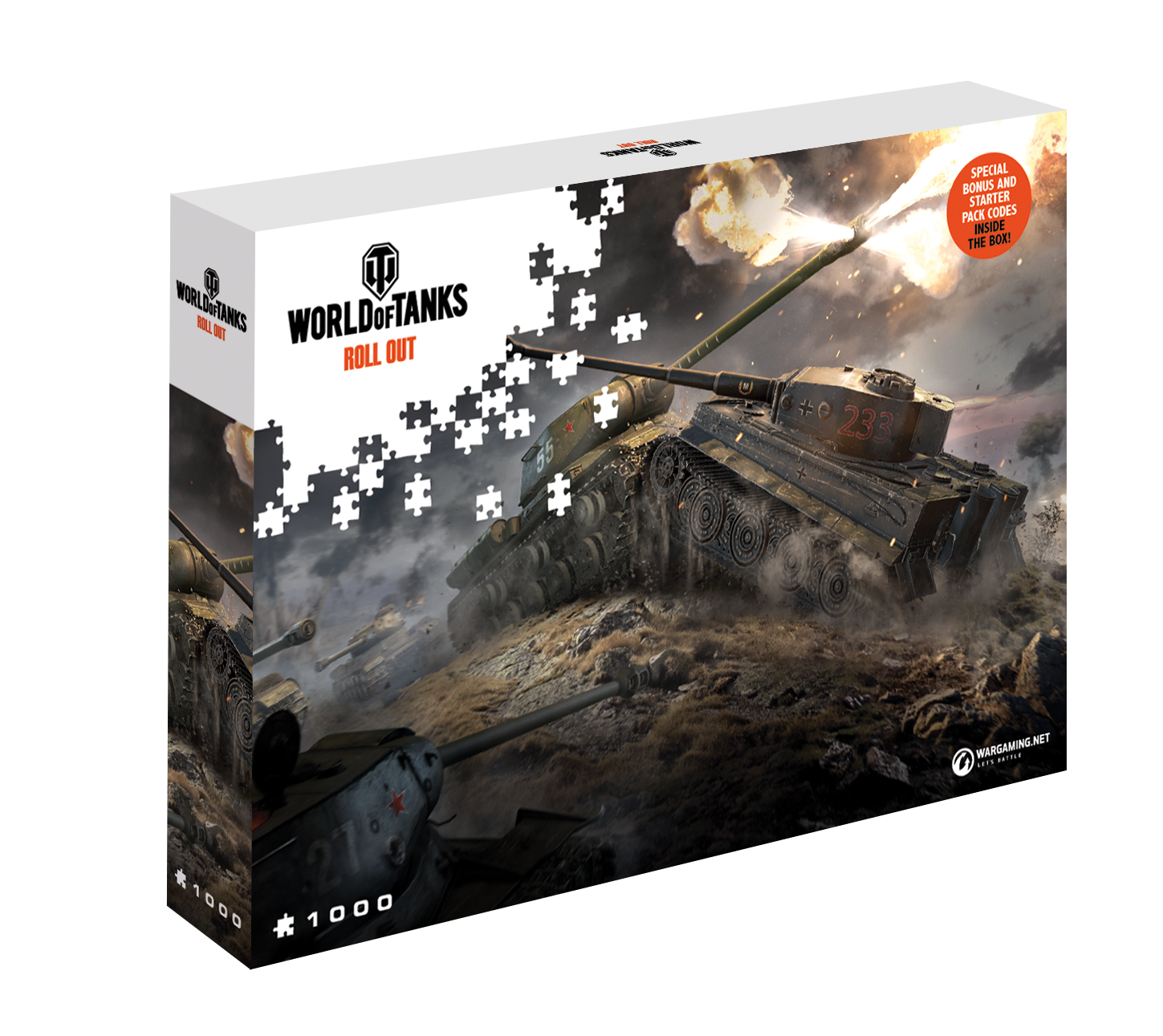 Puzzle World of Tanks - RynekZabawek.pl